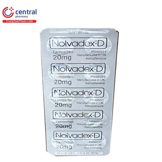Thuốc Nolvadex-D: Công dụng, cách dùng, lưu ý khi sử dụng