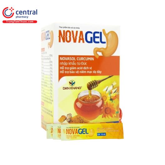 [CHÍNH HÃNG] Novagel hỗn dịch uống hỗ trợ giảm đau dạ dày