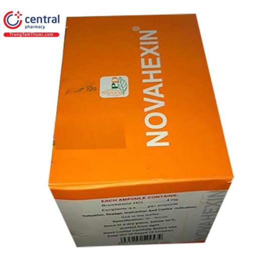 [CHÍNH HÃNG] Thuốc Novahexin 5ml - Long đờm, thông thoáng đường thở