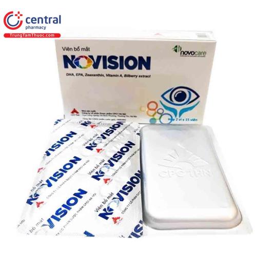 Thuốc Novision - Giữ cho đôi mắt luôn sáng và khỏe mạnh
