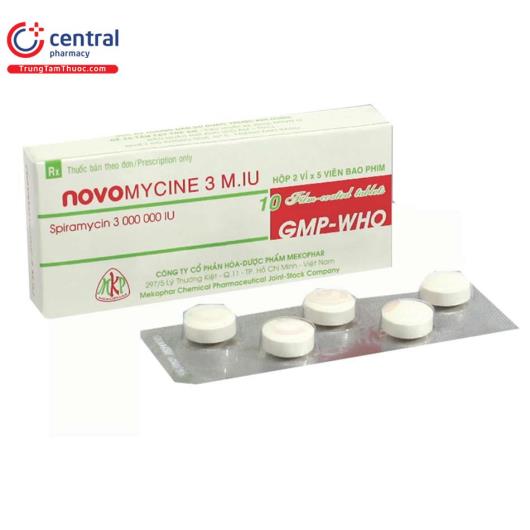 Thuốc Novomycine 3M.IU: Tác dụng và lưu ý sử dụng