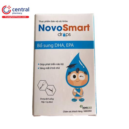 [CHÍNH HÃNG] NovoSmart Drops giúp bé thông minh, mắt sáng