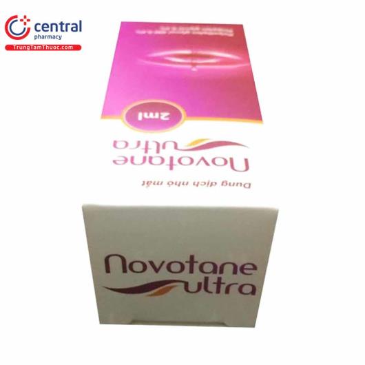 Thuốc Novotane Ultra 2ml giảm kích ứng mắt, khô mắt nhanh chóng