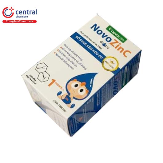 [CHÍNH HÃNG] Siro NovoZinC Drops bổ sung kẽm cho cơ thể khỏe mạnh