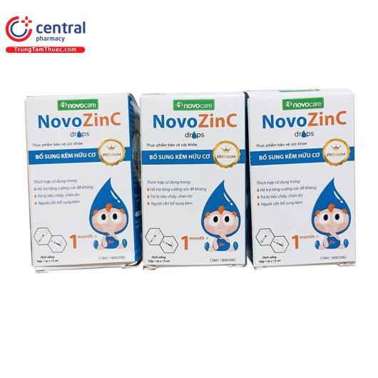 [CHÍNH HÃNG] Siro NovoZinC Drops bổ sung kẽm cho cơ thể khỏe mạnh