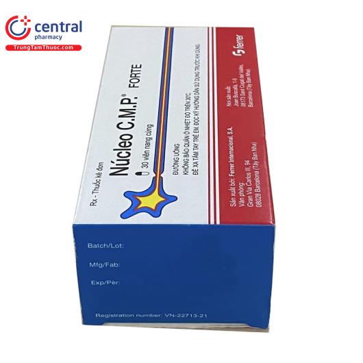 Thuốc Nucleo C.M.P Forte (viên): công dụng, liều dùng, chống chỉ định
