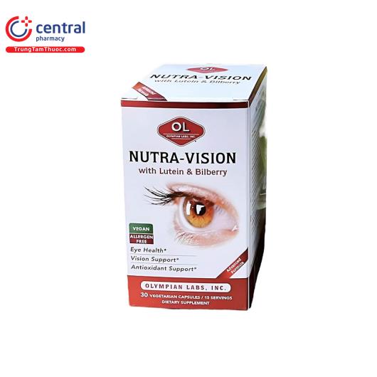 [CHÍNH HÃNG] Viên uống Nutra Vision cho đôi mắt sáng và khỏe mạnh