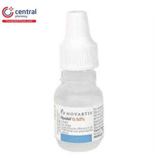 Thuốc Nyolol 0.50%: Tác dụng, liều dùng, chống chỉ định