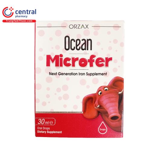 [CHÍNH HÃNG] Thuốc Ocean Microfer hỗ trợ điều trị thiếu máu