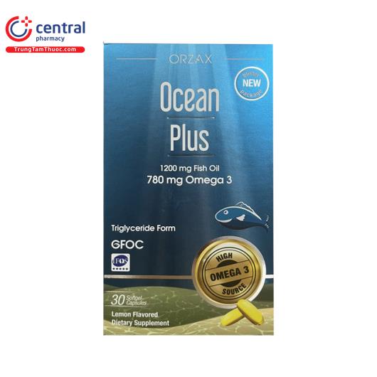 Ocean Plus - Omega 3 tinh khiết, chuẩn quốc tế IFOS 5 sao