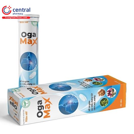 [CHÍNH HÃNG] Viên sủi Oga-max hỗ trợ thông mũi cho người viêm xoang