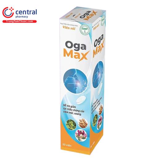 [CHÍNH HÃNG] Viên sủi Oga-max hỗ trợ thông mũi cho người viêm xoang