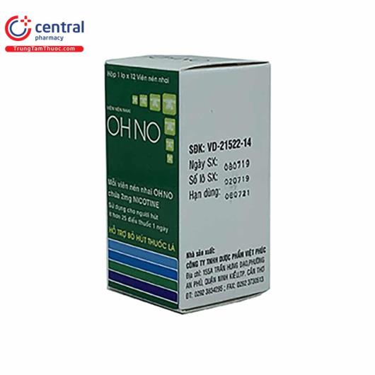 [CHÍNH HÃNG] Thuốc OHNO - viên nén nhai hỗ trợ cai nghiện thuốc lá