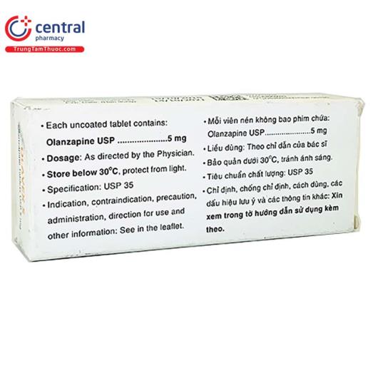 [CHÍNH HÃNG] Thuốc Olavex 5 điều trị bệnh tâm thần phân liệt