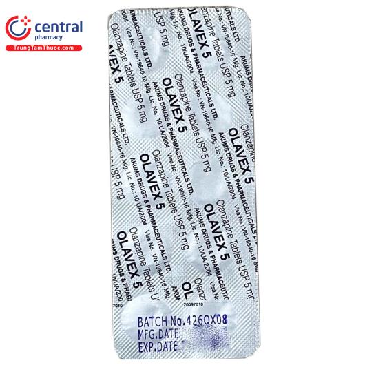 [CHÍNH HÃNG] Thuốc Olavex 5 điều trị bệnh tâm thần phân liệt