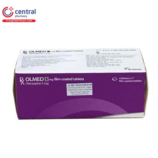 [CHÍNH HÃNG] Thuốc Olmed 5mg - Điều trị tâm thần phân liệt