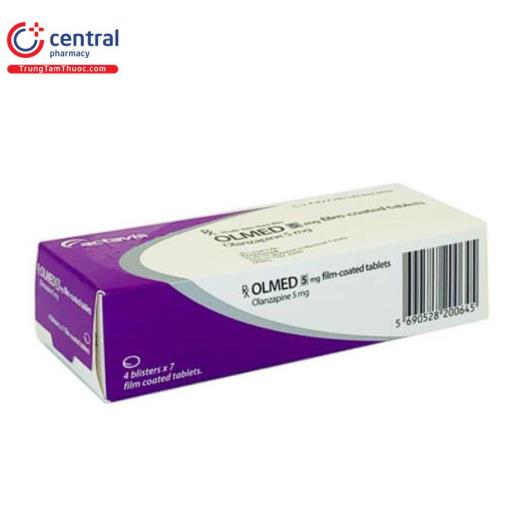 [CHÍNH HÃNG] Thuốc Olmed 5mg - Điều trị tâm thần phân liệt