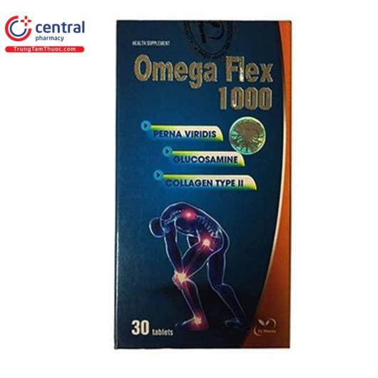 Thuốc Omega Flex 1000 chữa thoái hóa khớp, viêm khớp