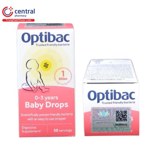 [CHÍNH HÃNG] Thuốc Optibac Baby Drops Probiotics đề kháng tốt cho bé