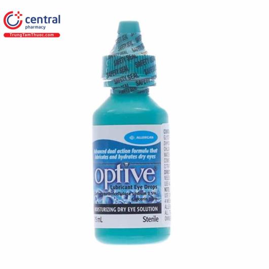 [CHÍNH HÃNG] Thuốc Optive 15ml: Nước mắt nhân tạo chống kích ứng