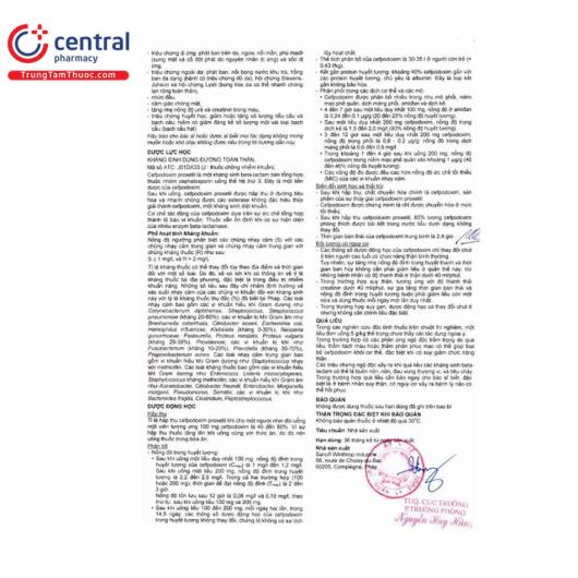 Thuốc Orelox 100mg: công dụng, cách dùng, chống chỉ định