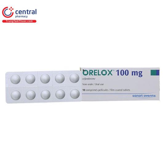Thuốc Orelox 100mg: công dụng, cách dùng, chống chỉ định
