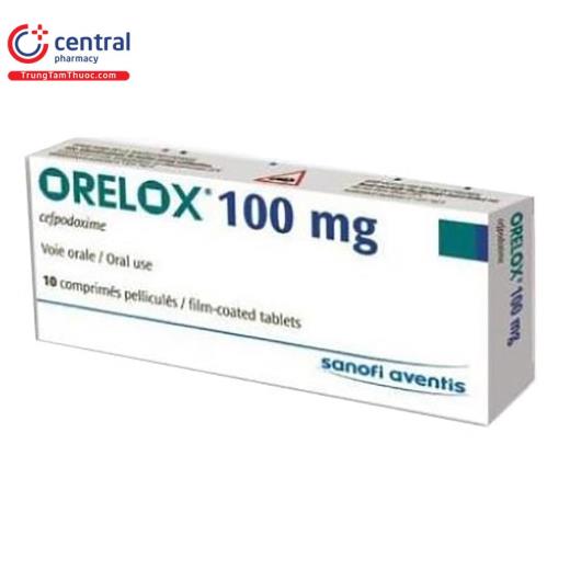 Thuốc Orelox 100mg: công dụng, cách dùng, chống chỉ định