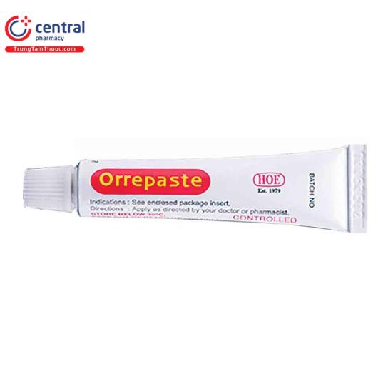 [CHÍNH HÃNG] Thuốc Orrepaste 15g - Trị viêm, loét miệng do tổn thương