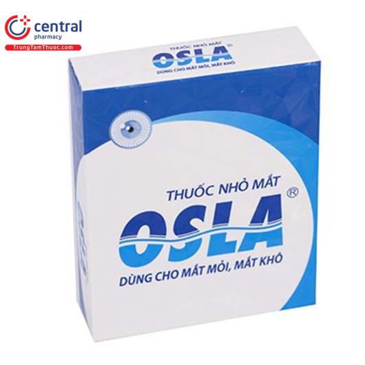 [CHÍNH HÃNG] Thuốc Osla 15ml - Thuốc nhỏ mắt, làm sạch mắt