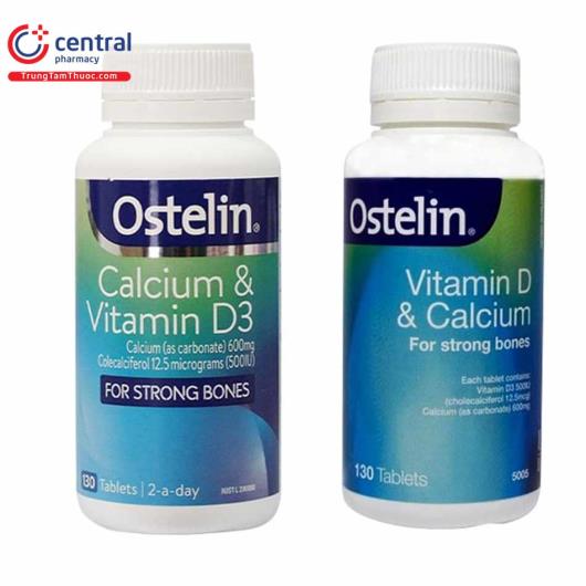 [CHÍNH HÃNG] Thuốc Ostelin Calcium & Vitamin D3 ngừa loãng xương