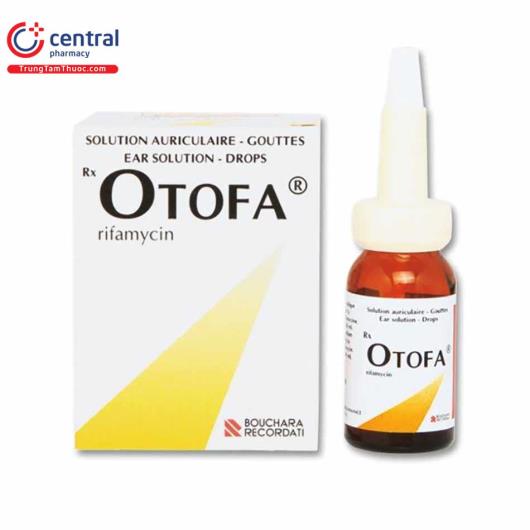 Thuốc nhỏ tai Otofa 10ml: Tác dụng, liều dùng, cách dùng