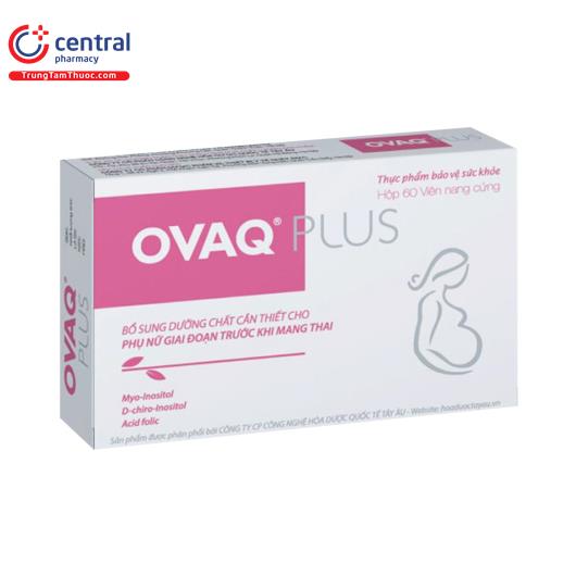 [CHÍNH HÃNG] Thuốc Ovaq Plus - Để thực hiện thiên chức làm mẹ