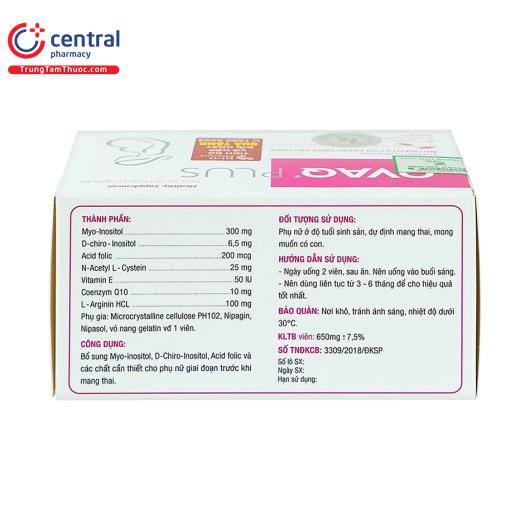 [CHÍNH HÃNG] Thuốc Ovaq Plus - Để thực hiện thiên chức làm mẹ