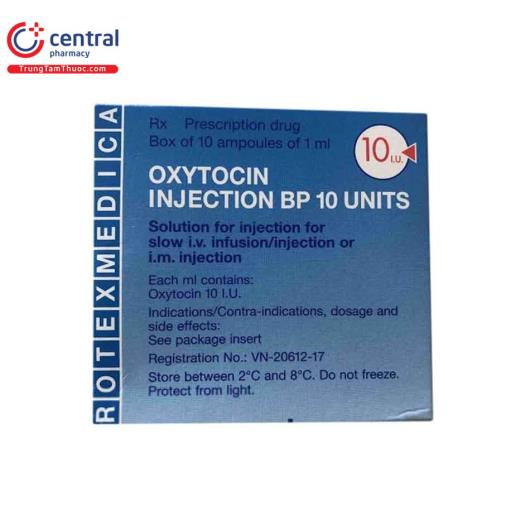 [CHÍNH HÃNG] Thuốc Oxytocin Injection BP 10 Units