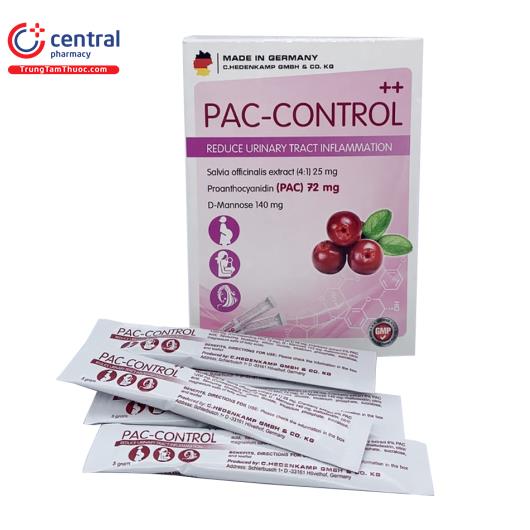 [CHÍNH HÃNG] Pac-Control là thuốc gì? Có giảm viêm đường tiết niệu?