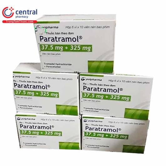 Thuốc Paratramol 37,5mg+325mg - Thuốc giảm đau từ vừa đến nặng