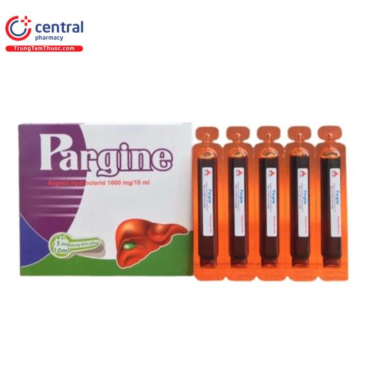 Thuốc Pargine điều trị duy trì tăng amoniac máu, rối loạn khó tiêu