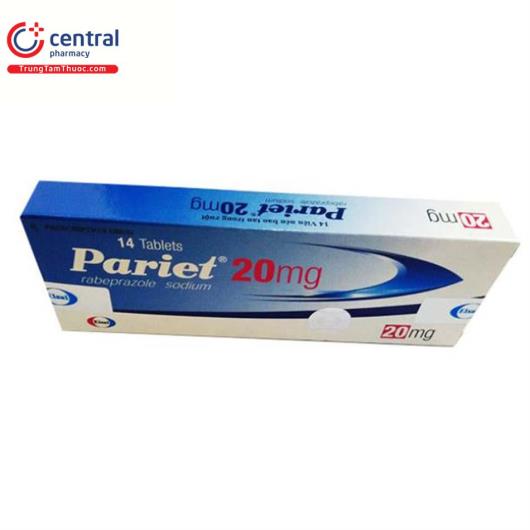 Thuốc Pariet 20mg: Chỉ định, liều dùng và lưu ý sử dụng