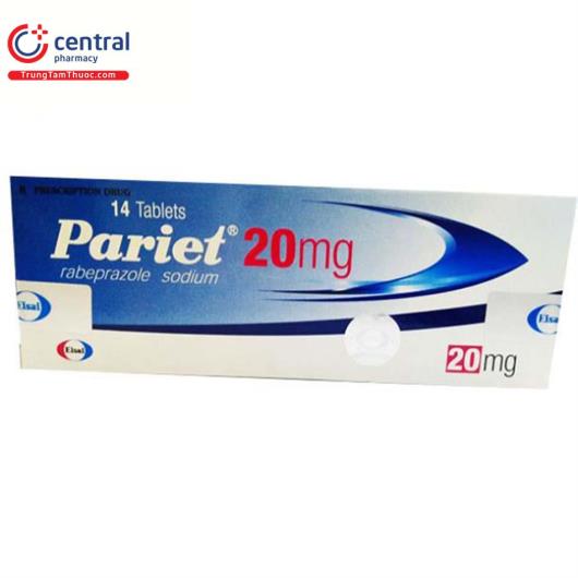 Thuốc Pariet 20mg: Chỉ định, liều dùng và lưu ý sử dụng