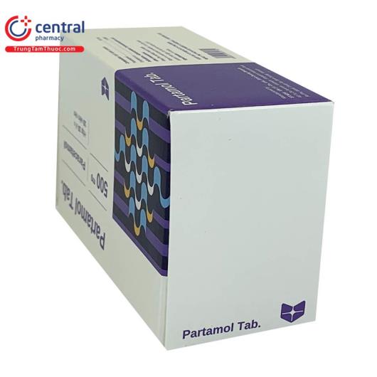 Thuốc hạ sốt, giảm đau Partamol Tab. 500mg : liều dùng, giá bán
