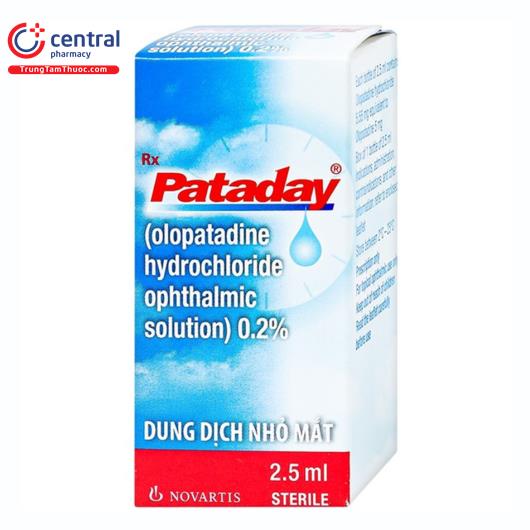 Thuốc Pataday: Công dụng, liều dùng, chống chỉ định