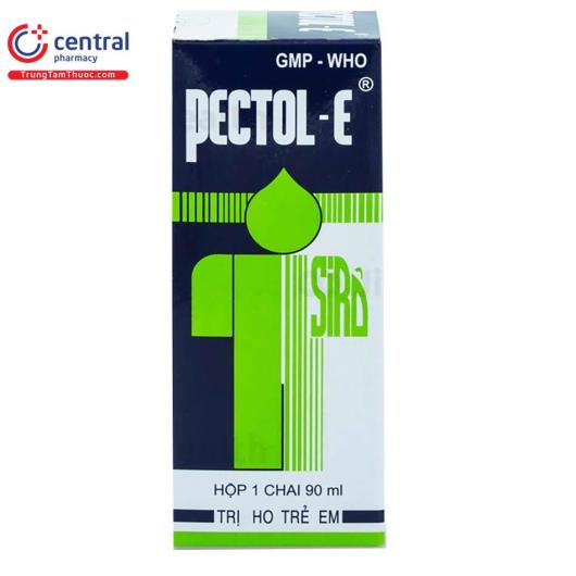 [CHÍNH HÃNG] Thuốc Pectol-E Sirô chai 90ml bảo vệ sức khỏe cho bé