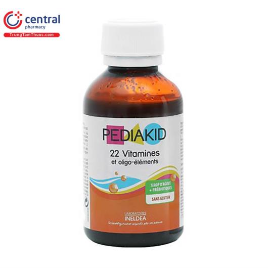 Pediakid 22 Vitamines - Hỗ trợ bổ sung vitamin và khoáng chất