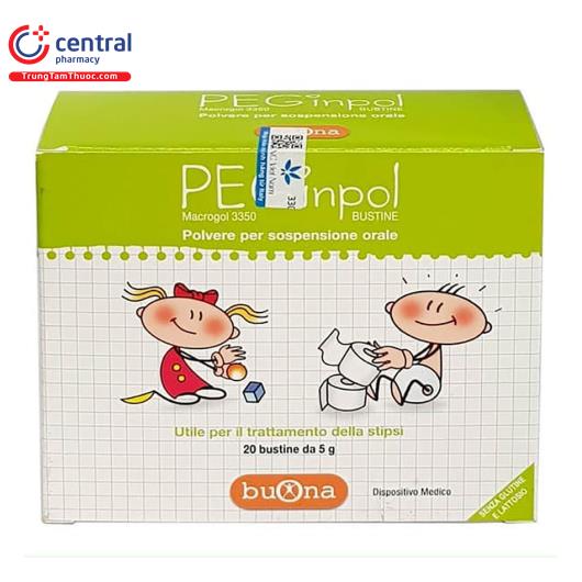 [CHÍNH HÃNG] PEGinpol gói 5g - Bột nhuận tràng, thông táo bón