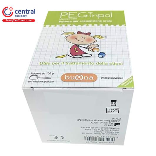 [CHÍNH HÃNG] PEGinpol 100g - phân đi thành hàng, bé thải dễ dàng