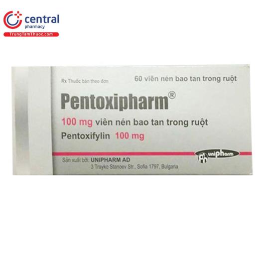 Thuốc Pentoxipharm: Chỉ định, liều dùng và lưu ý sử dụng