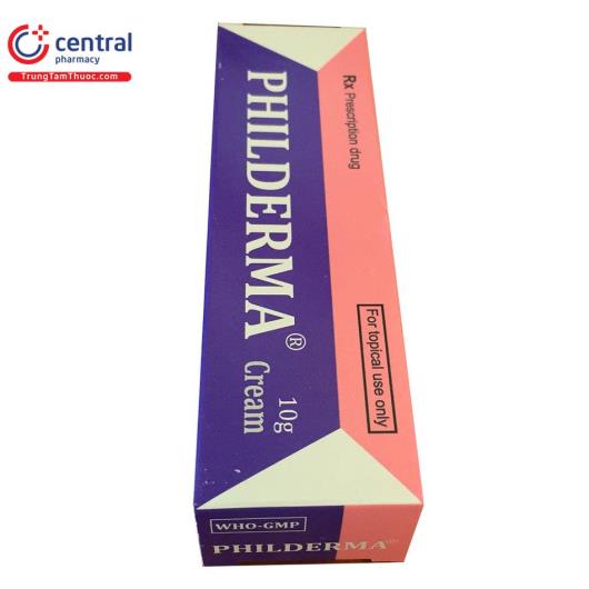 [CHÍNH HÃNG] Thuốc trị viêm da Philderma 10g: tác dụng và giá bán