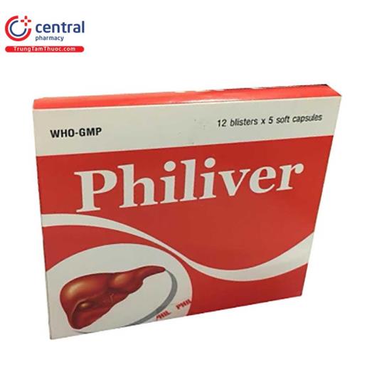 [CHÍNH HÃNG] Thuốc Philiver điều trị bệnh lý ở gan