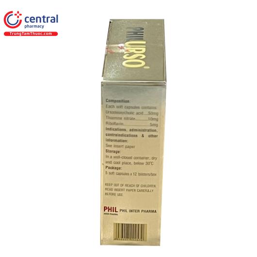 Thuốc Philurso - Thuốc có tác dụng điều trị các bệnh về gan