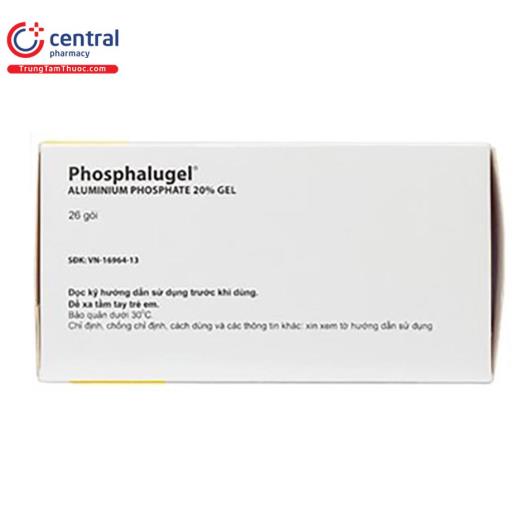[CHÍNH HÃNG] Thuốc Phosphalugel điều trị viêm dạ dày cấp và mãn tính